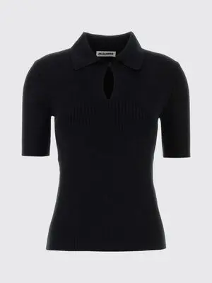JIL SANDER Virgin Wool Polo Shirt