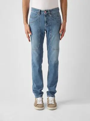 JECKERSON Slim Fit Stretch Denim Jeans - Blue 2