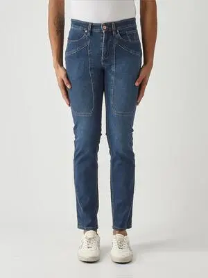 JECKERSON Slim Fit Stretch Denim Jeans - Blue