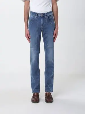 JECKERSON Slim Fit Stretch Denim Jeans - Gnawed Blue