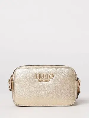 Liu Jo Grained Faux Leather Ridhi Bag - Gold