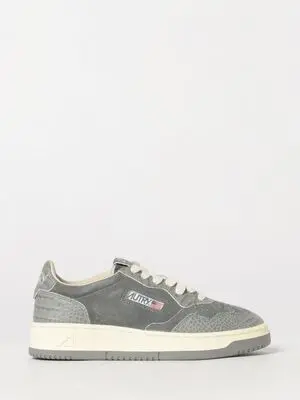 AUTRY Autry Medalist Low Super Vintage Leather And Suede Sneakers Blue