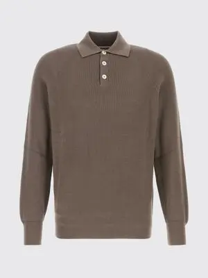 Brunello Cucinelli Cotton Knit Polo Shirt