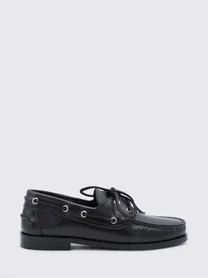 AeydĒ Leather Boat Shoes - Brown