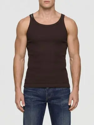 Dolce & Gabbana Cotton Tank Top By - Ebony