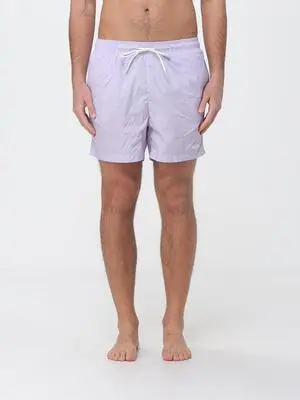 Hugo Polyester Boxer Swim Trunks - Lilac