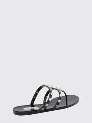 Valentino Garavani Rockstud Rubber Flip-flop Sandals