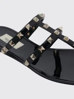 Valentino Garavani Rockstud Rubber Flip-flop Sandals