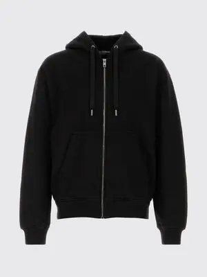 Dolce & Gabbana Cotton Zip-up Hoodie With Logo Detail
