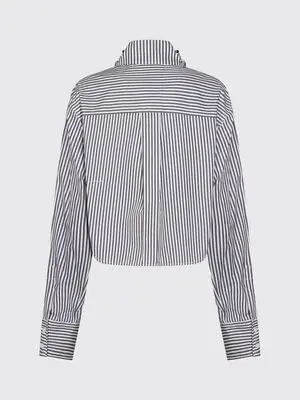 Sportmax Striped Shirt With Jewel Collar
