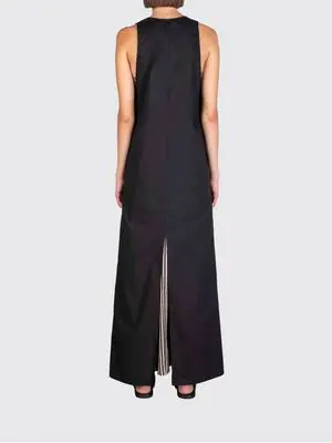 ALYSI Long Viscose And Silk Blend Dress