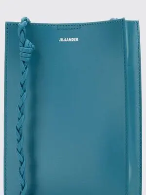 JIL SANDER Tangle Calf Leather Shoulder Bag By - Blue