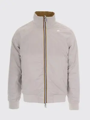 K-WAY Arsene Reversible Cotton Bomber Jacket - Beige
