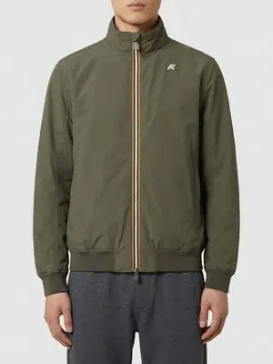 K-WAY Arsene Reversible Cotton Bomber Jacket - Blue