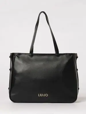 Liu Jo Faux Leather Arezu Tote Bag - Black