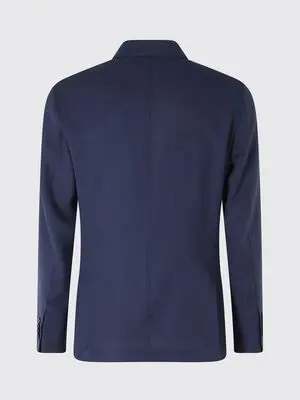 SANTANIELLO Viscose Double Breasted Blazer