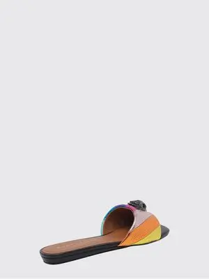 Kurt Geiger Kensington Grained Leather Mules