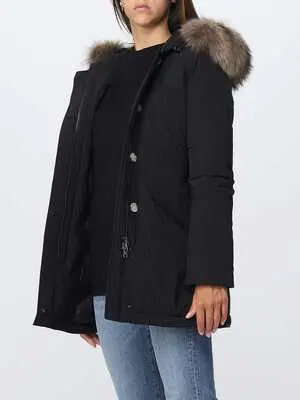 Woolrich Parka With Fur Trimmed Hood