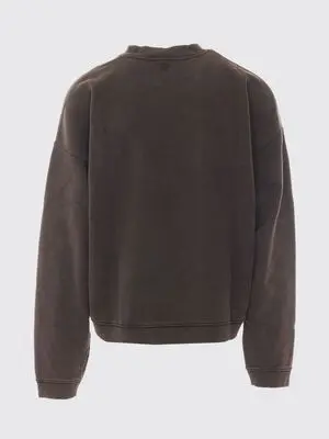 REPRESENT Cotton Crewneck Sweatshirt With Applied Logo