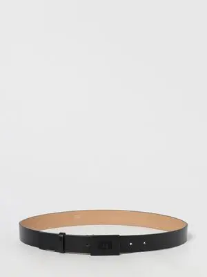Elisabetta Franchi Leather Belt - Black