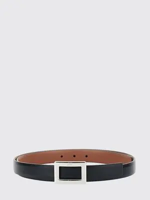 ROGER VIVIER Leather Belt - Black