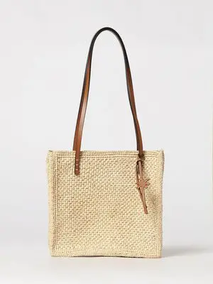 Manebí Crochet Raffia Bag - Beige