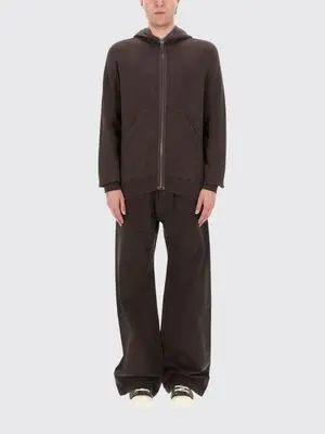 Rick Owens Cotton Zip-up Hoodie - Burnt