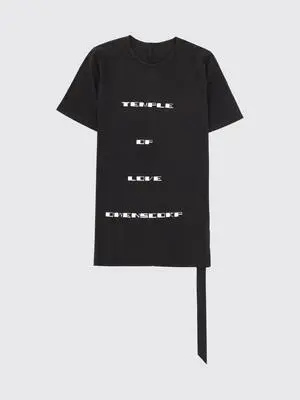 Rick Owens Slogan Cotton T-shirt