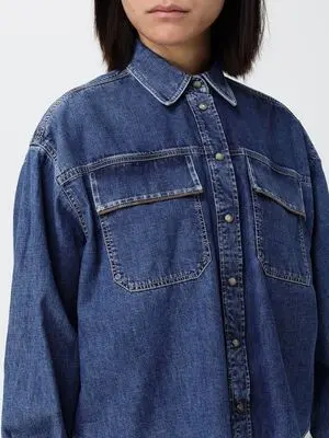 Brunello Cucinelli Cotton Denim Shirt