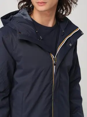 K-WAY Zip-up Hooded Jacket - Blue