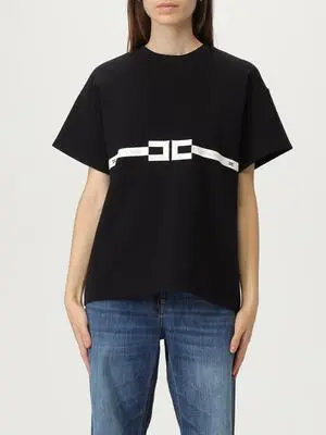 Elisabetta Franchi T-shirt Colour - Black