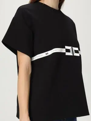 Elisabetta Franchi T-shirt Colour - Black