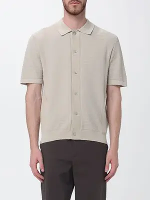 PAOLO PECORA Virgin Wool Shirt - Beige