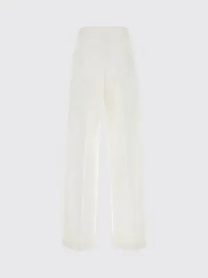JIL SANDER Cotton And Silk Straight Trousers