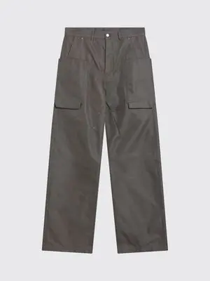 Rick Owens Wide-leg Cotton Twill Cargo Pants
