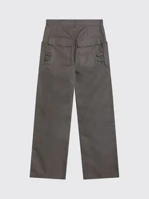 Rick Owens Wide-leg Cotton Twill Cargo Pants