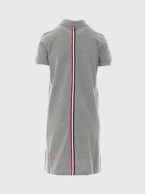 Thom Browne 4-bar Detail Cotton Mini Polo Dress