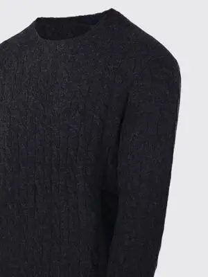 Polo Ralph Lauren Wool And Cashmere Crewneck Sweater With Embroidered Pony - Grey 1