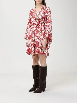 Etro Silk Paisley Motif Mini Dress