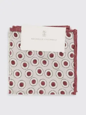 Brunello Cucinelli Silk Pouch - Cherry