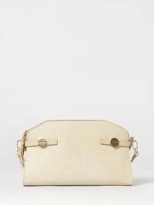 Borbonese Gemini Bag In Op Print Nylon - Sand