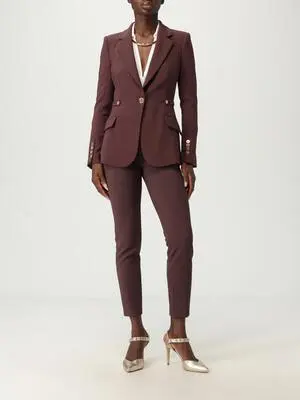 Elisabetta Franchi Tailored Trousers - Wine