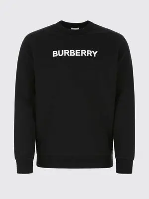 Burberry Cotton Crew-neck Sweatshirt With Logo