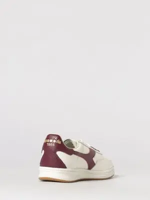 DIADORA B.elite Dominio Grained Leather Sneakers - Violet