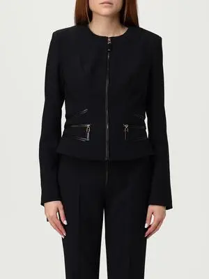 Elisabetta Franchi Zip-up Jacket - Black