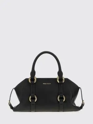 Alexander McQueen Farringdon Leather Bag - Black