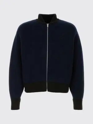 JIL SANDER Wool Knit Bomber Jacket