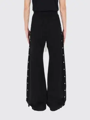 Rick Owens Cotton Wide Leg Trousers