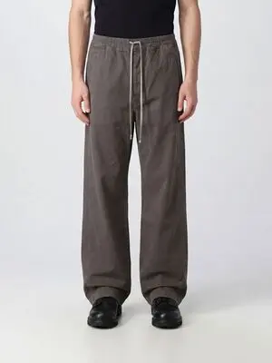 Rick Owens Cotton Wide Leg Trousers - Brown