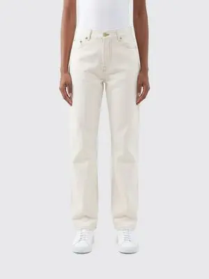 DARKPARK Straight Denim Pants - Ecru